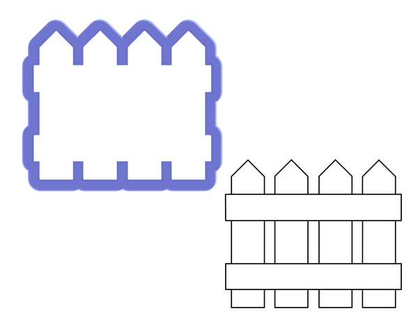 Fence Cookie Cutter – The Cookie Cutter Club