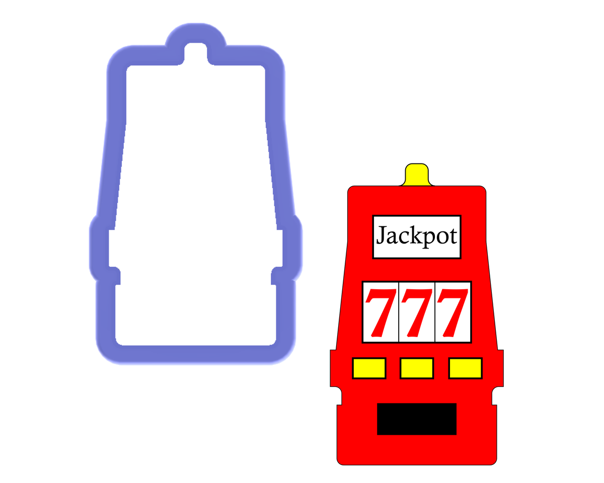Slot Machine Cookie Cutter – The Cookie Cutter Club