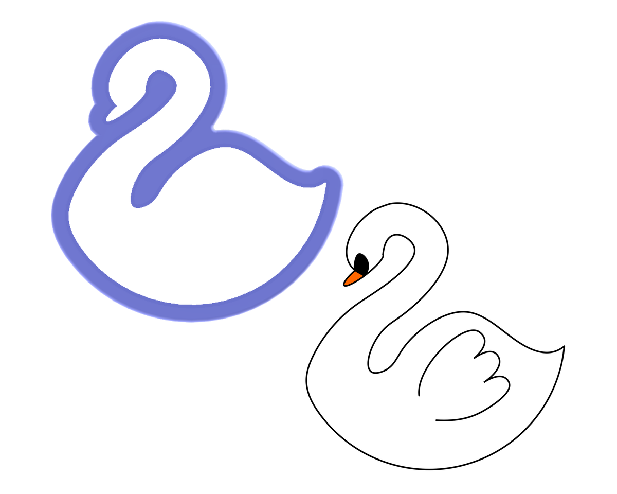 Swan Cookie Cutter – The Cookie Cutter Club